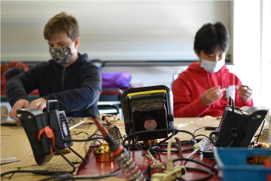 Robotics: RoboArt with Arduino | Coyote Creativity in Action | Seattle ...