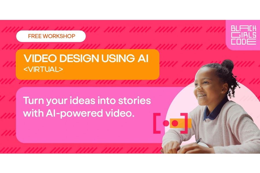 Video Design using AI - Online | Black Girls Code | Oakland | InPlay.org